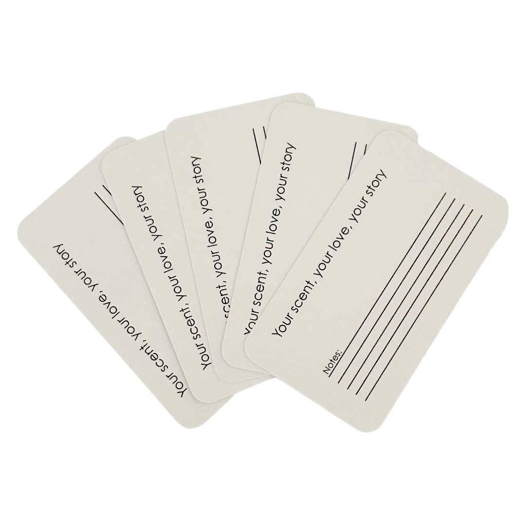 FORMULA CARDS WITH NOTES BUNDLE OF 5 – Creating Perfume Store